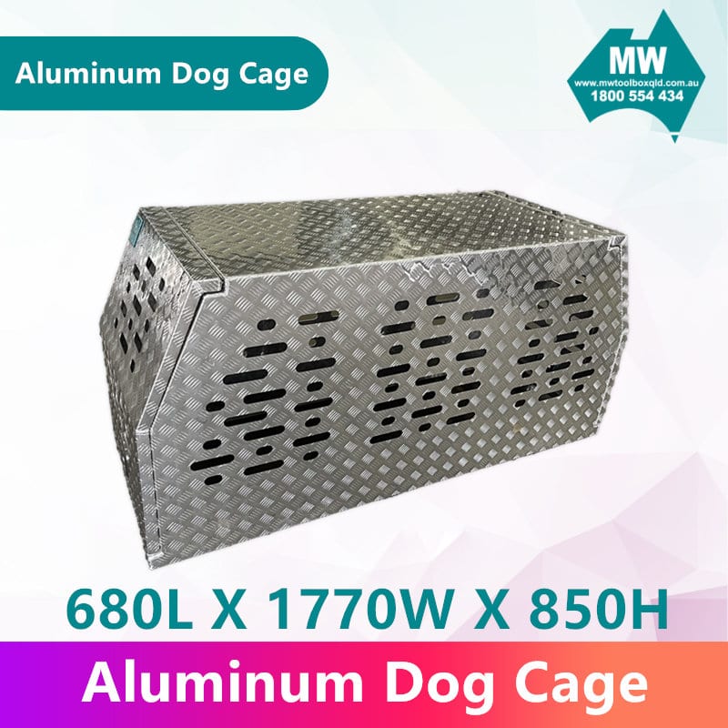 Aluminium Dog Cage | MW Toolbox