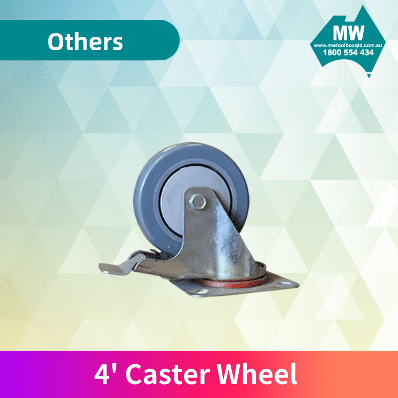 4‘ Caster Wheel - MW Toolbox QLD
