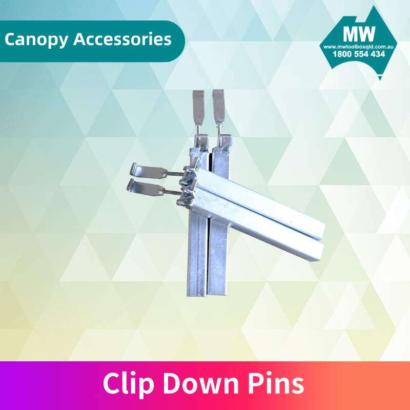 Clip Down Pins Canopy Accessories | MW Toolbox QLD