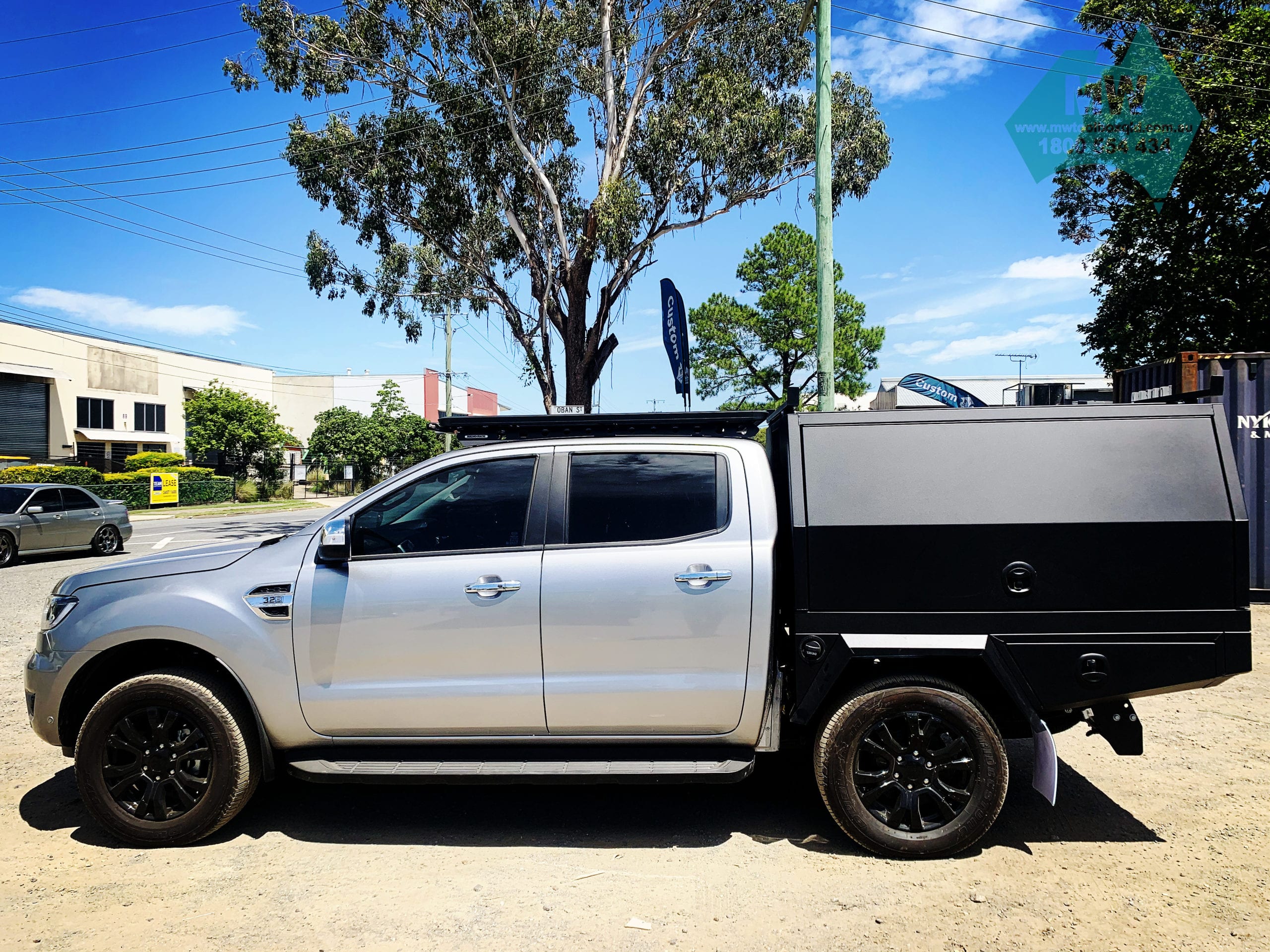 Ford Ranger Chassis Mount Canopy - MW Toolbox QLD