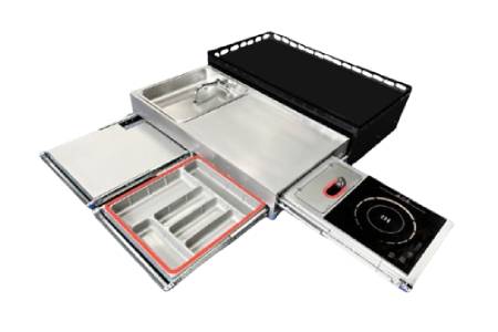 MW Slide Out Kitchen Canopy Kitchen Style Ⅰ - MW Toolbox QLD