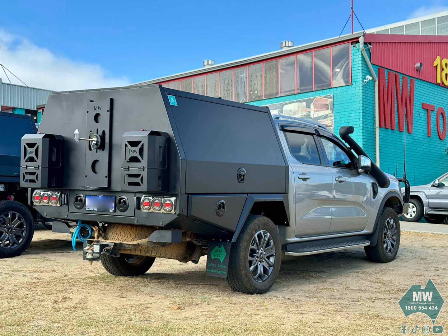 Toyota Hilux Chassis Mount Canopy - MW Toolbox QLD