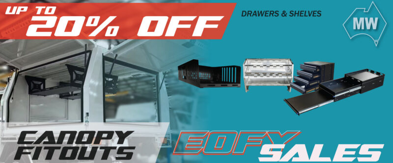 Drawers & Shelving - MW Toolbox QLD