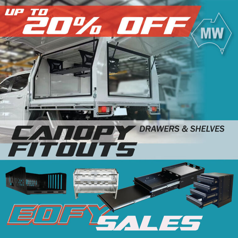 Drawers & Shelving - MW Toolbox QLD