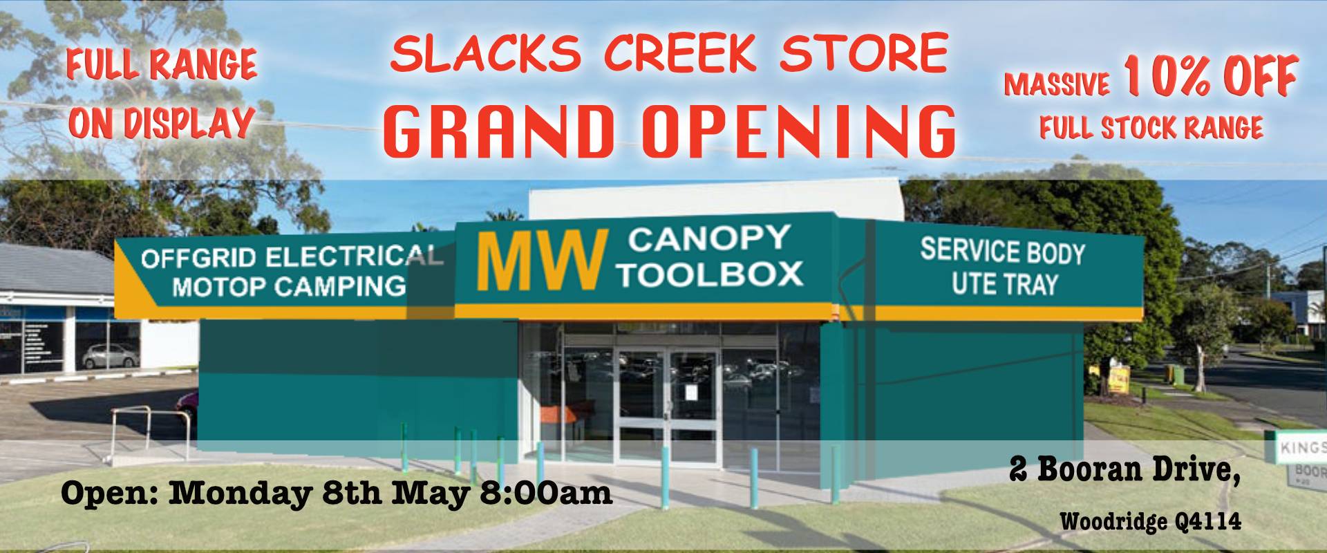 MW QLD Toolbox Canopy & Trailer Centre